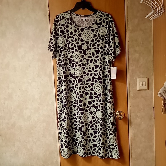 LuLaRoe | Dresses | Lularoe Marly Dress Size X Large | Poshmark